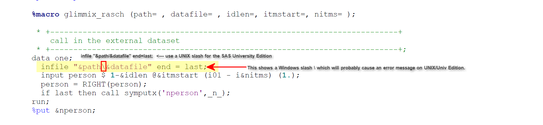 Output Problem Sas University Edition Sas Support Communities