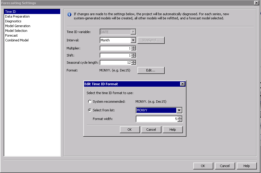 SAS forecast studio - Change date format and range on graph - SAS ...