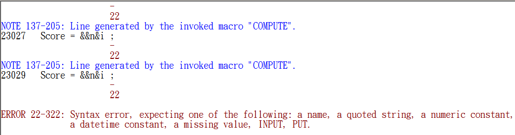 Solved Using A Macro Variable To Compute Sas Support Communities