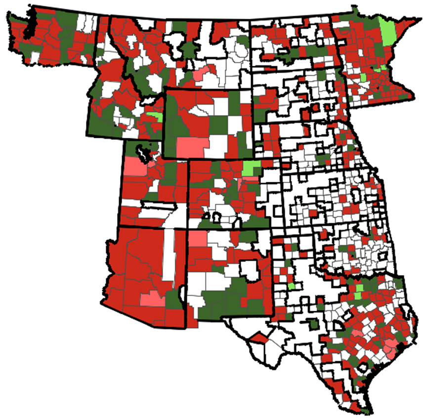 Solved: Proc GMap County and State Boundries - SAS Support Communities