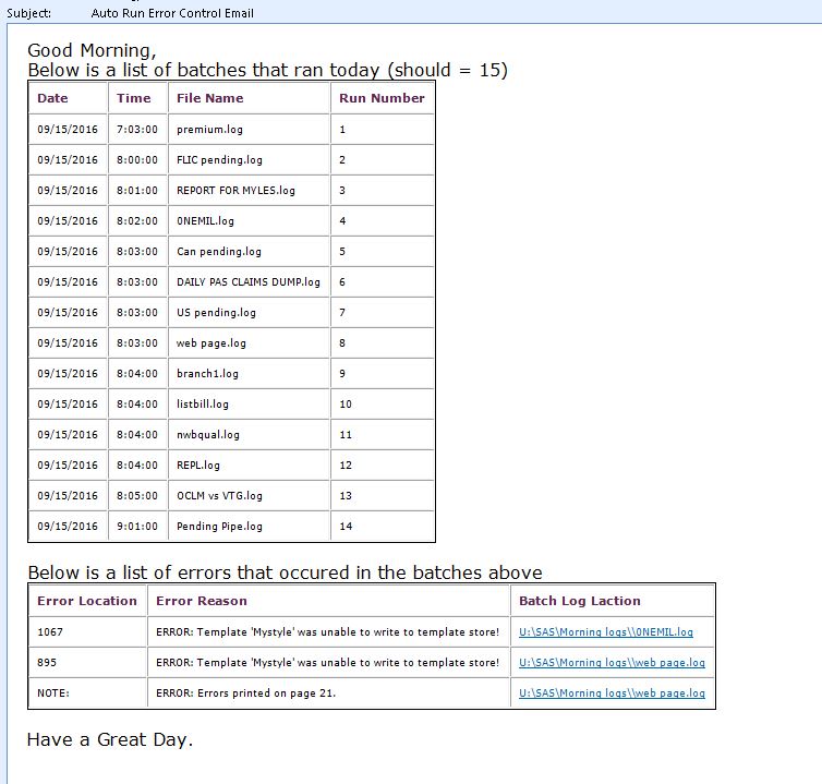 Extract Errors and Warnings from log - SAS Support Communities