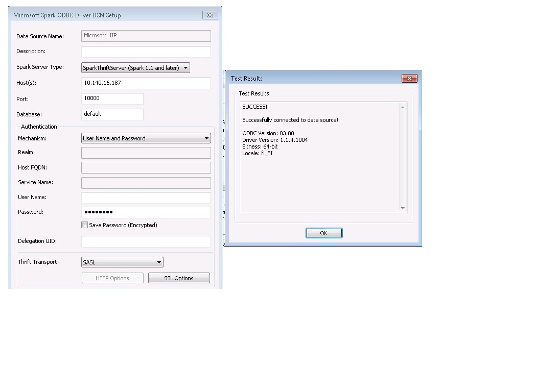 Connecting Pc Sas To A Hadoop Environment Using Odbc Sas Support Communities