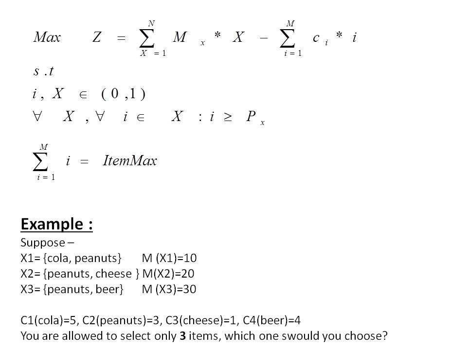 Optimization Problem - SAS Support Communities