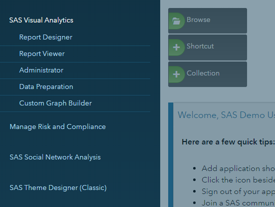 Solved: enabling data explorer in sas visual analytics - SAS Support ...
