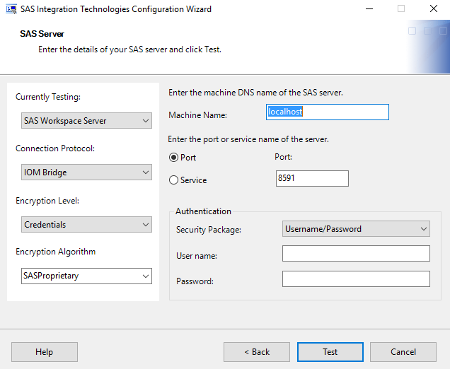 Solved Issue With Sas Eg And Sas Integration Technologies Configuration Wizar Sas Support