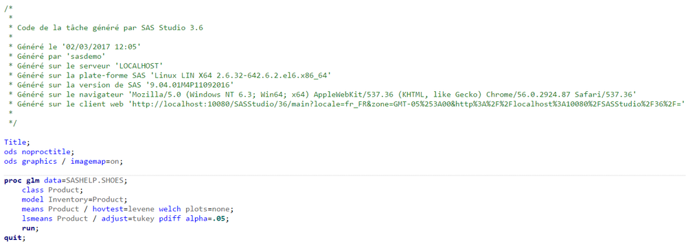 How to see all ANOVA results - SAS Support Communities