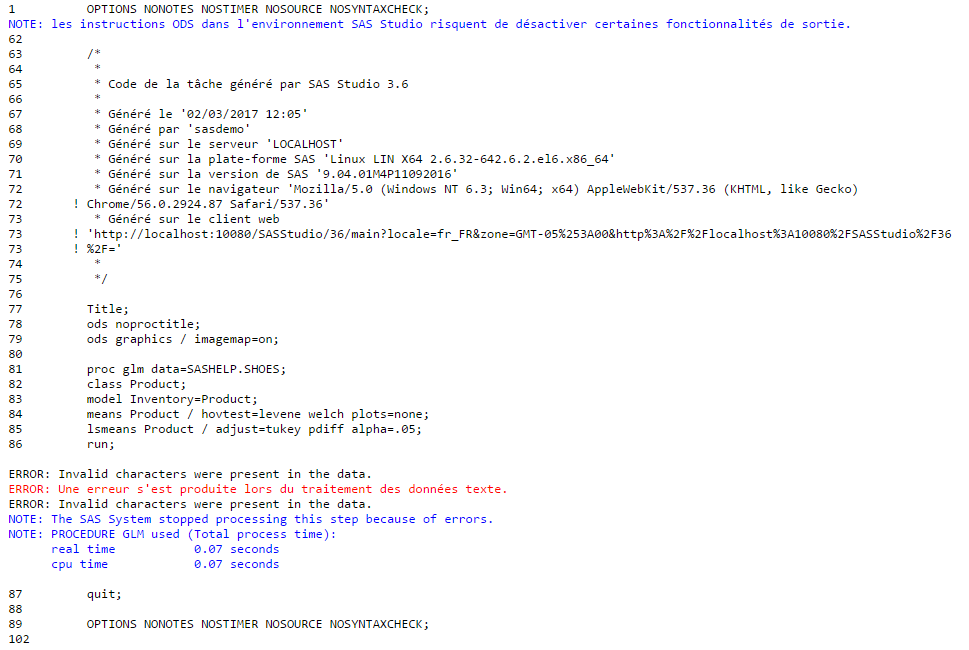 How to see all ANOVA results - SAS Support Communities