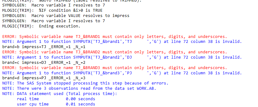 Dynamic Macro Variable Creation - SAS Support Communities