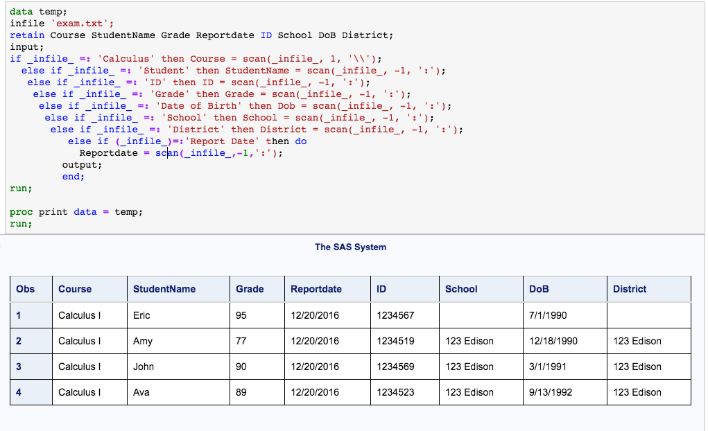 Solved Extract Data From A Unfriendly Text File Sas Support Communities