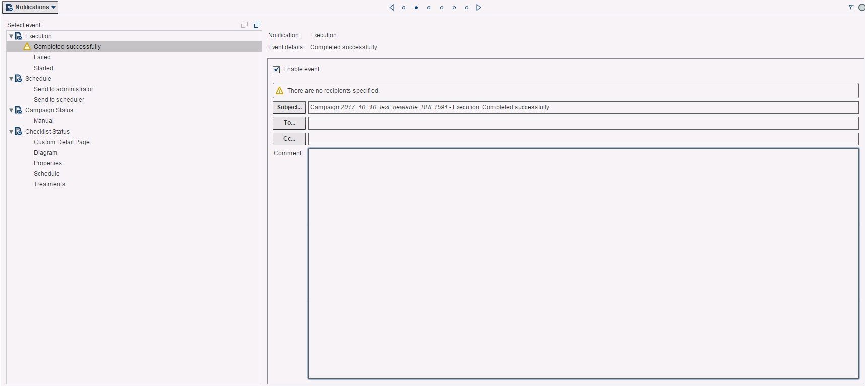 Enhance campaign notifications - SAS Support Communities