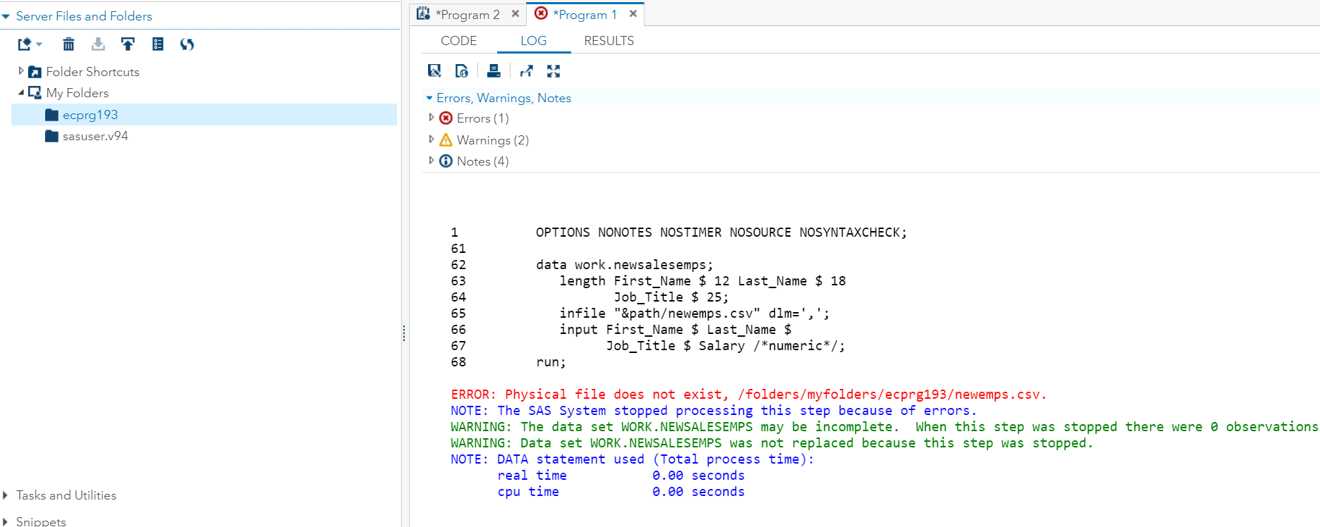 Solved: Orion Library on SAS university edition - No files there! - SAS ...