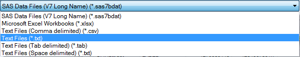 Solved: export txt file with delimiter semicolon - SAS Support Communities