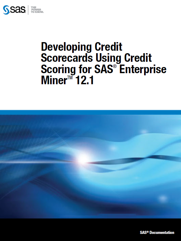 Credit Scorecard Model issues - SAS Support Communities