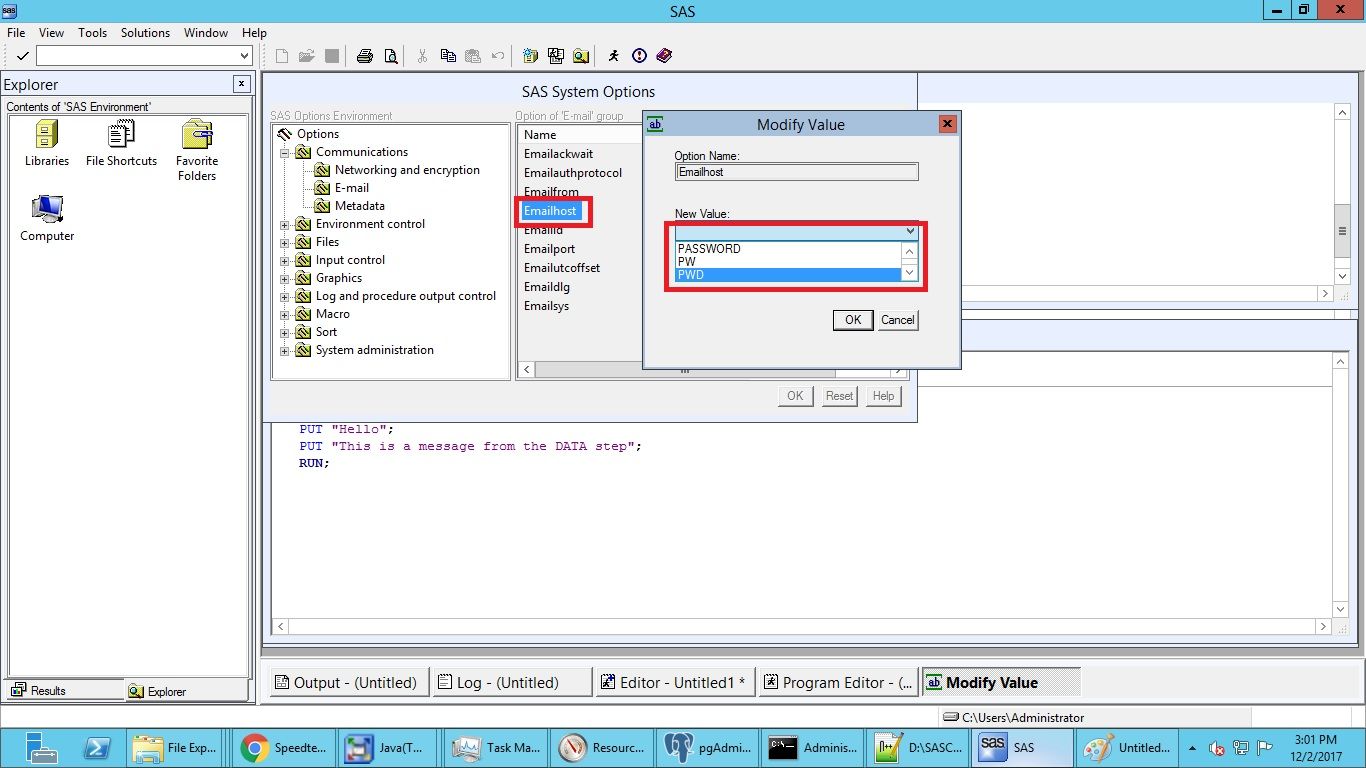 (Ask) SAS Email Configuration (SMTP) To Perform Alert From SAS VA - SAS ...