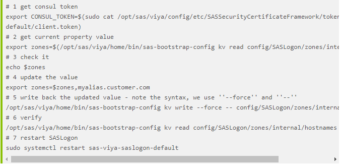 Using aliases with SAS Visual Investigator – and now with Viya 3.3 ...