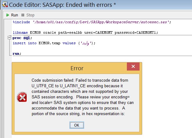Solved: How to Change oracle SID - SAS Support Communities