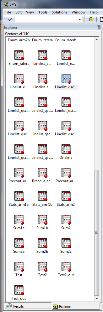 Solved: How to quickly find the dataset - SAS Support Communities