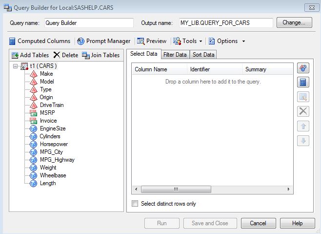 Solved: Using a Macro to assign Output Datasets in EG - SAS Support Communities