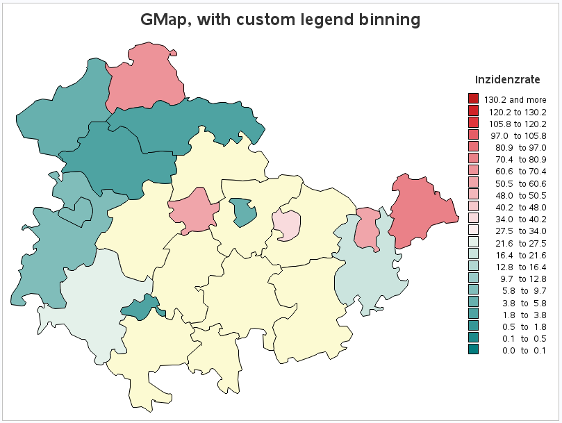 Solved: using colors on maps(gmap) - SAS Support Communities
