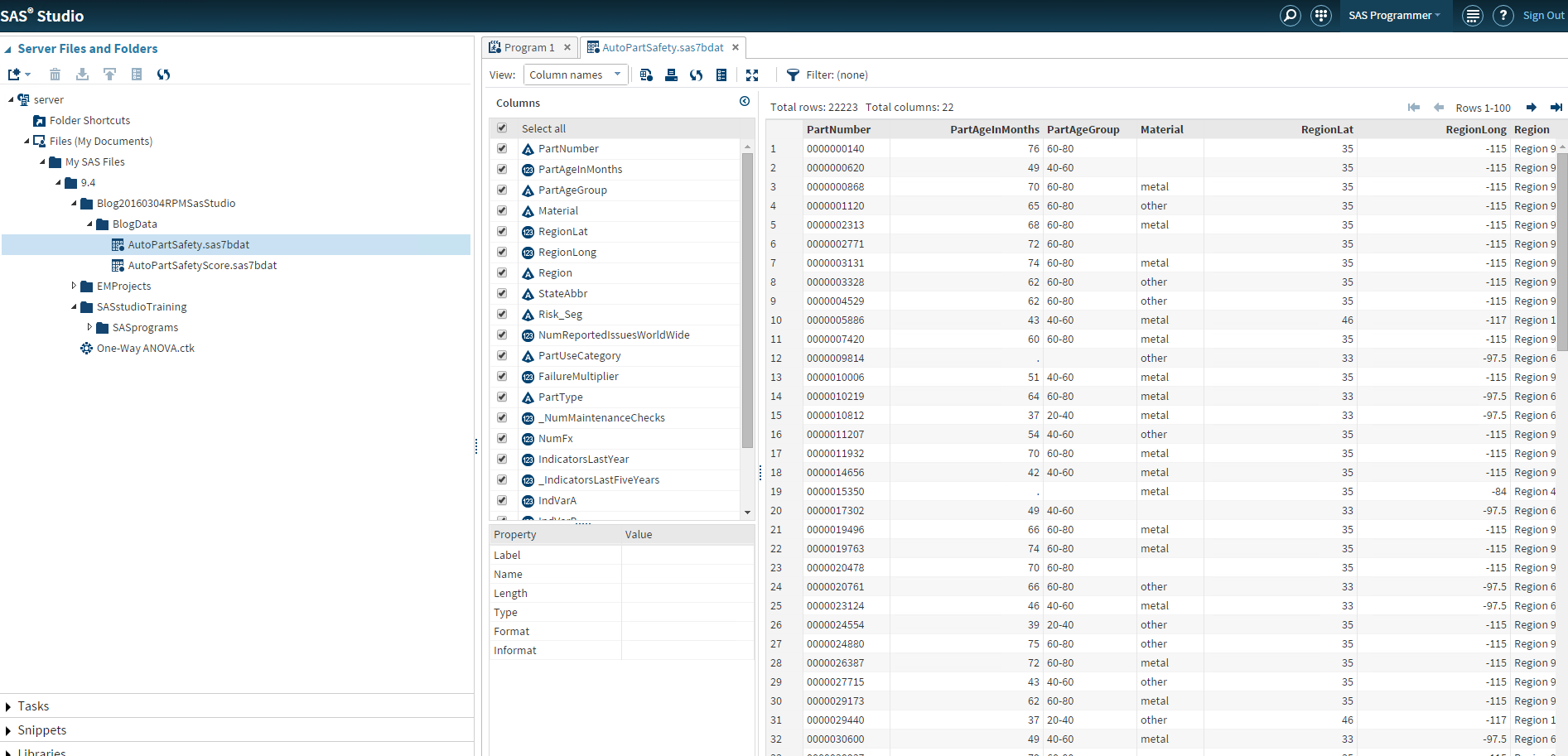 Data mining in SAS Enterprise Miner? It's easy with RPM task in SAS ...