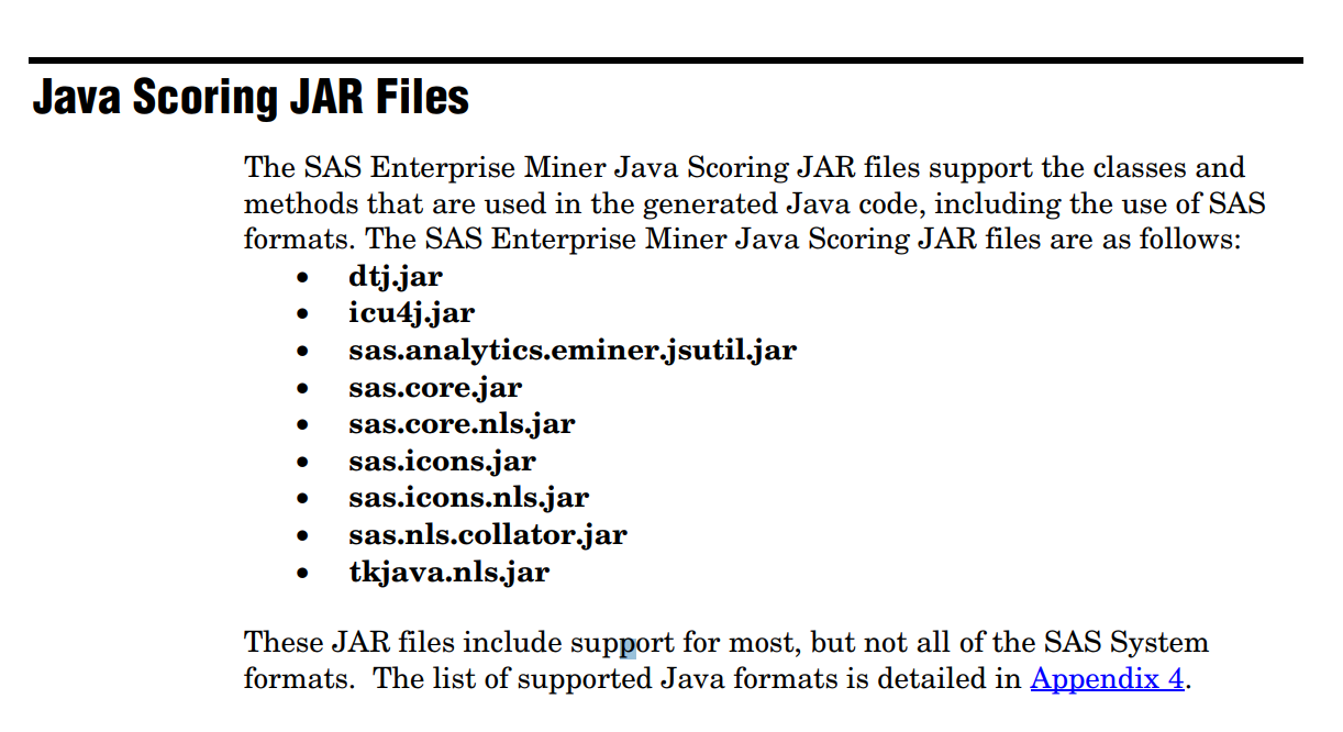 Generating Java Scoring Code From Sas Em Sas Support Communities