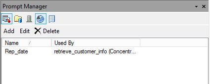 Solved: SAS EG prompt - how to use in query builder? - SAS Support Communities