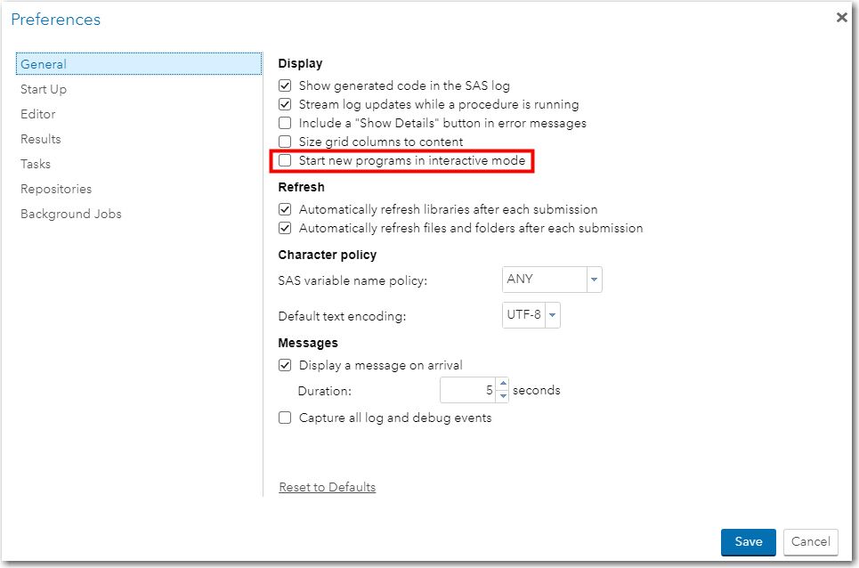 Solved: Libraries View Won't Update - SAS Support Communities