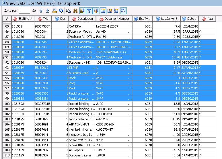 Solved Is There A Way To Loop And Flag It Or Compare And Flag It Sas Support Communities
