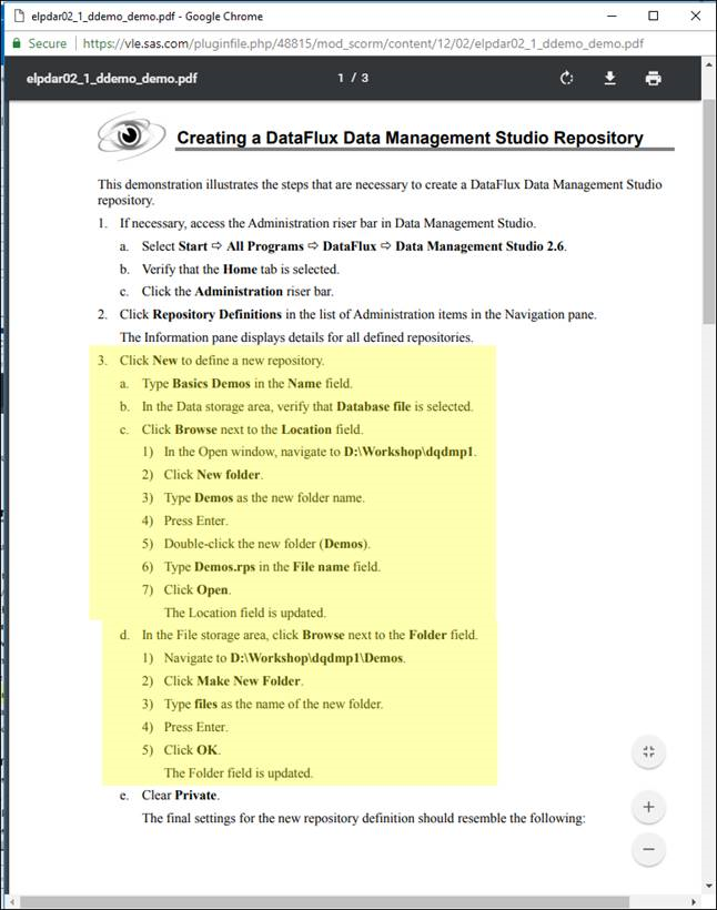 SAS Big data module 1 Data analysis & reporting Question - SAS Support ...