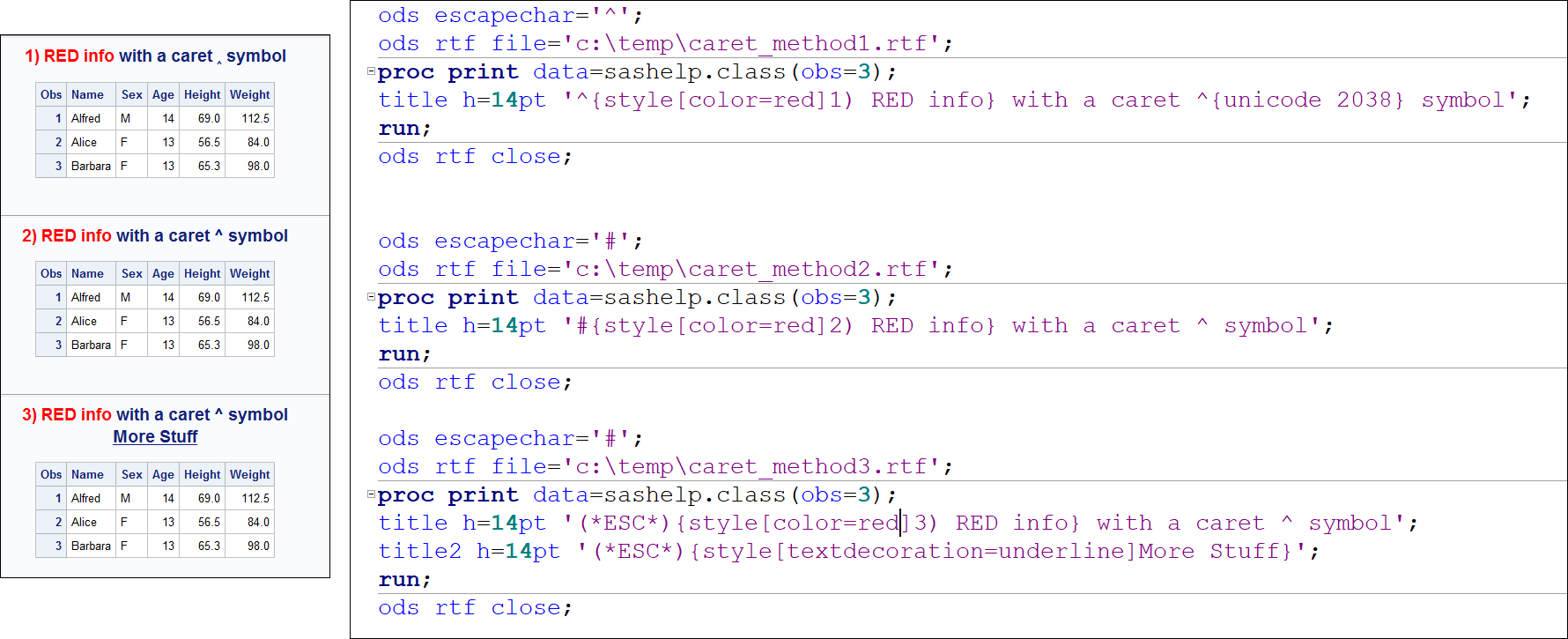 Solved Ods Rtf Reporting Sas Support Communities 
