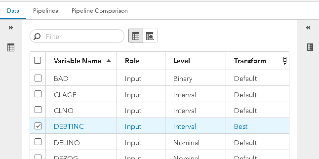Best transformation – a new feature in SAS Model Studio 8.3 - SAS ...