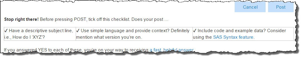 What are these community metrics all about? - SAS Support Communities