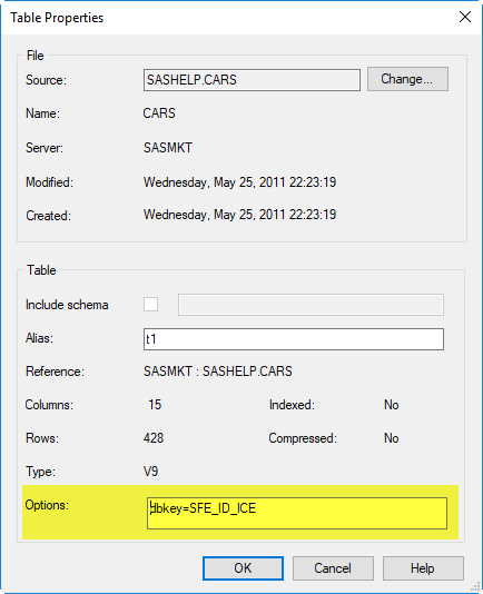 Solved: Use of performance option DBKey with SAS EG when using point ...
