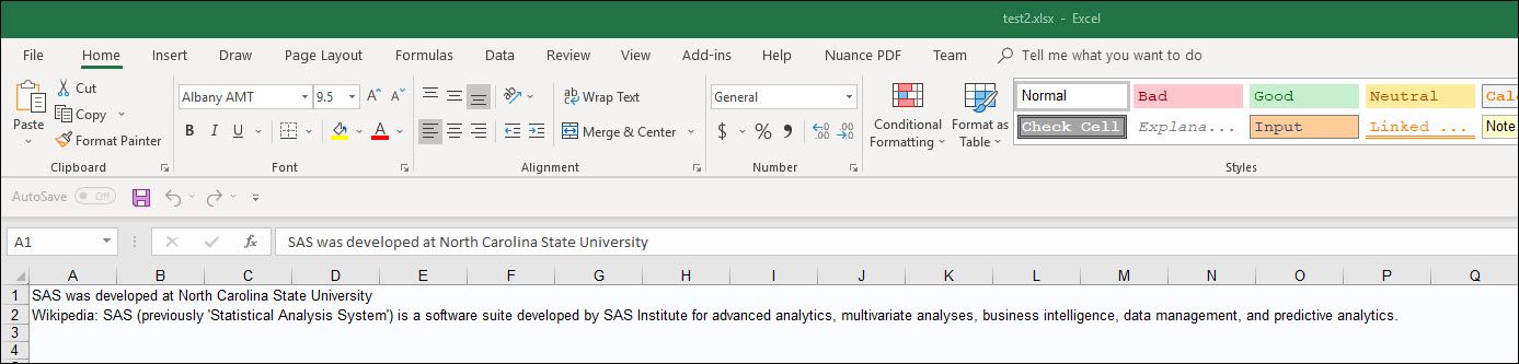 Solved Ods Excel Controlling Column Width Sas Support Communities