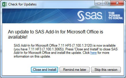 SAS Enterprise Guide 7.12 updates -- coming your way! - SAS Support ...