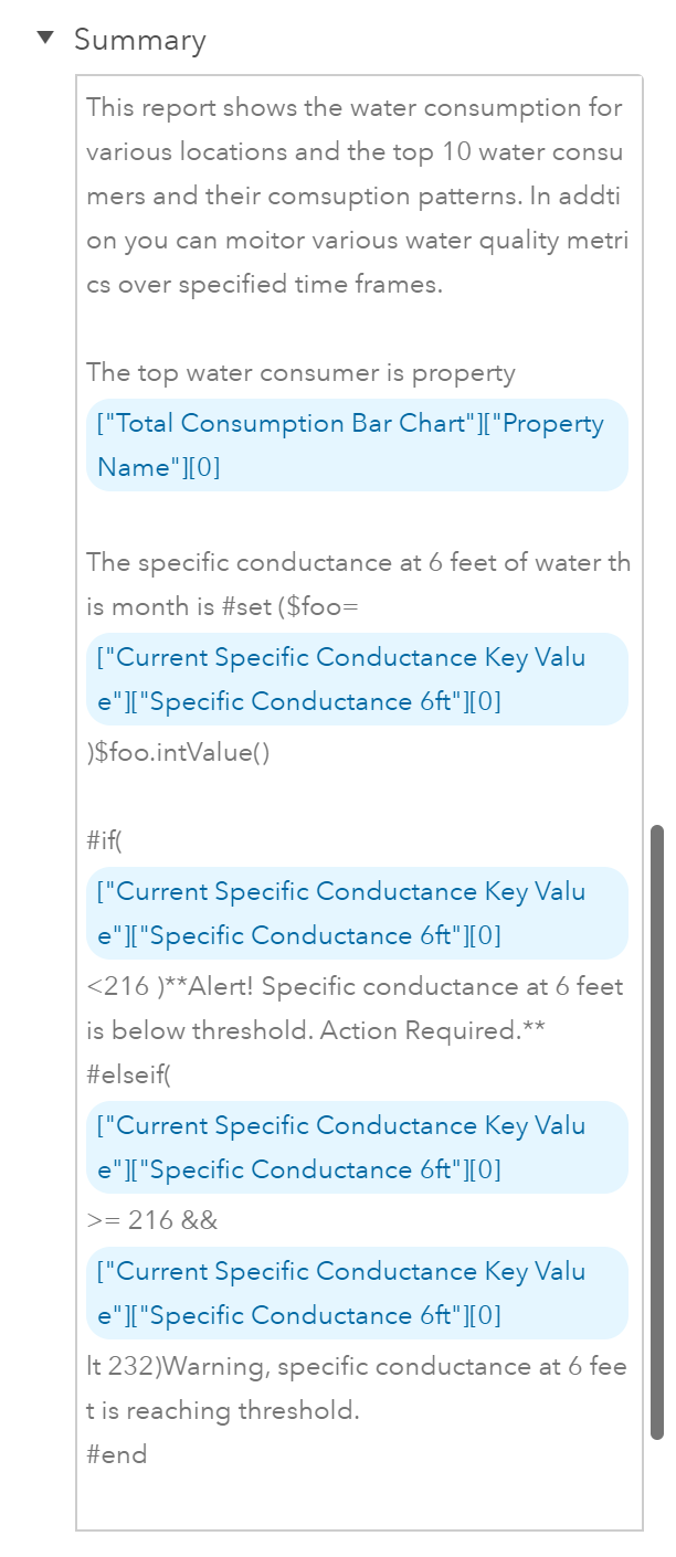 Dynamic Report Summaries In Sas Visual Analytics Sas Support Communities