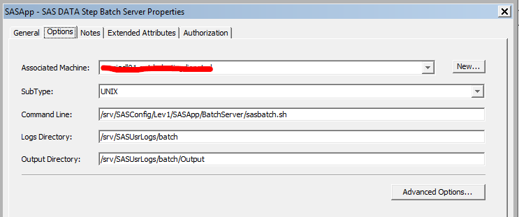 Solved: Output Directory in Batch Server properties - SAS Support Communities