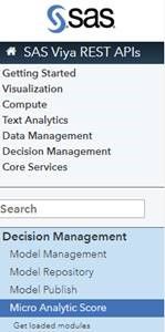 How to deploy and run your model with SAS Model Manager to the SAS Mic ...
