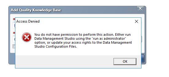 DataFlux Data Management Studio Quality Knowledge Base (QKB) Access wi ...