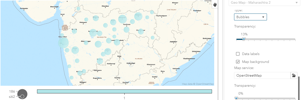 SAS VA: Geo Region Map with Custom Coordinate of District of India ...