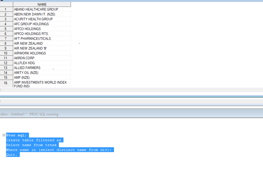 Solved: Delete data that does not meet a condition - SAS Support Communities
