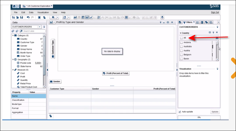 How do I create an automatic chart visualization ( Big Data course Cha ...