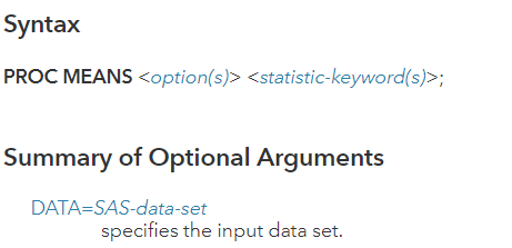 proc means - SAS Support Communities