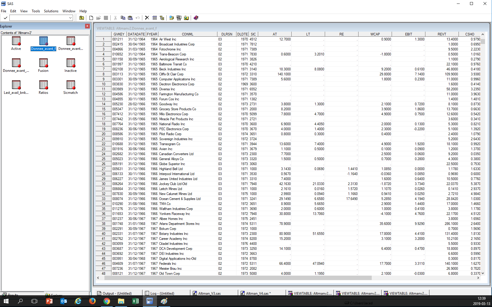Case-control Matching with Multiple data sets - SAS Support Communities