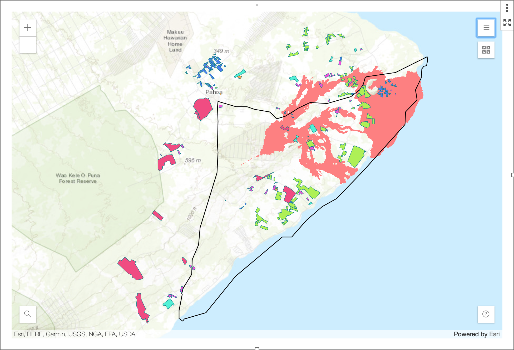 Customizing a web map visualization in a SAS Visual Analytics report w ...