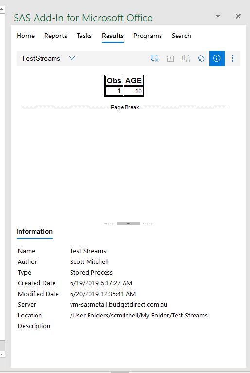 Solved: SAS AMO - Silent Execution of Stored Process - SAS Support Communities