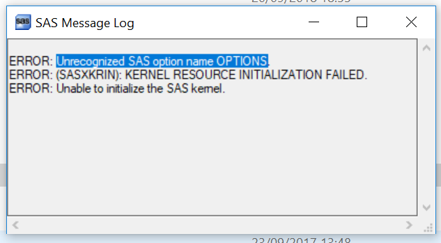Solved: utilloc option in configuration file - SAS Support Communities