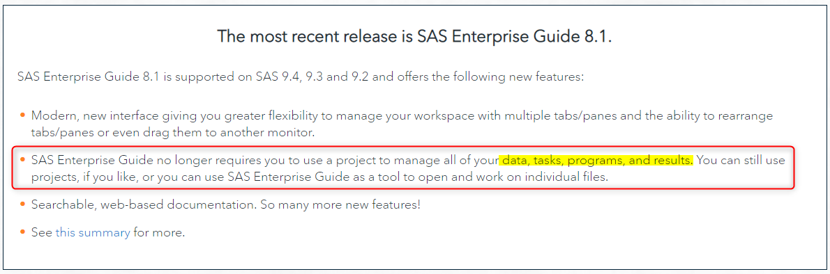 Use tasks and Catalog/format explorer and macro viewer without the nee... - SAS Support Communities