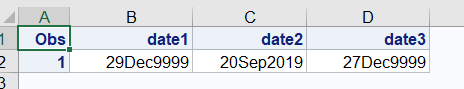 ODS Excel in XLSX format - issue with the date output - SAS Support ...