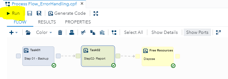 Error Handling and Logging Strategy using SAS Studio